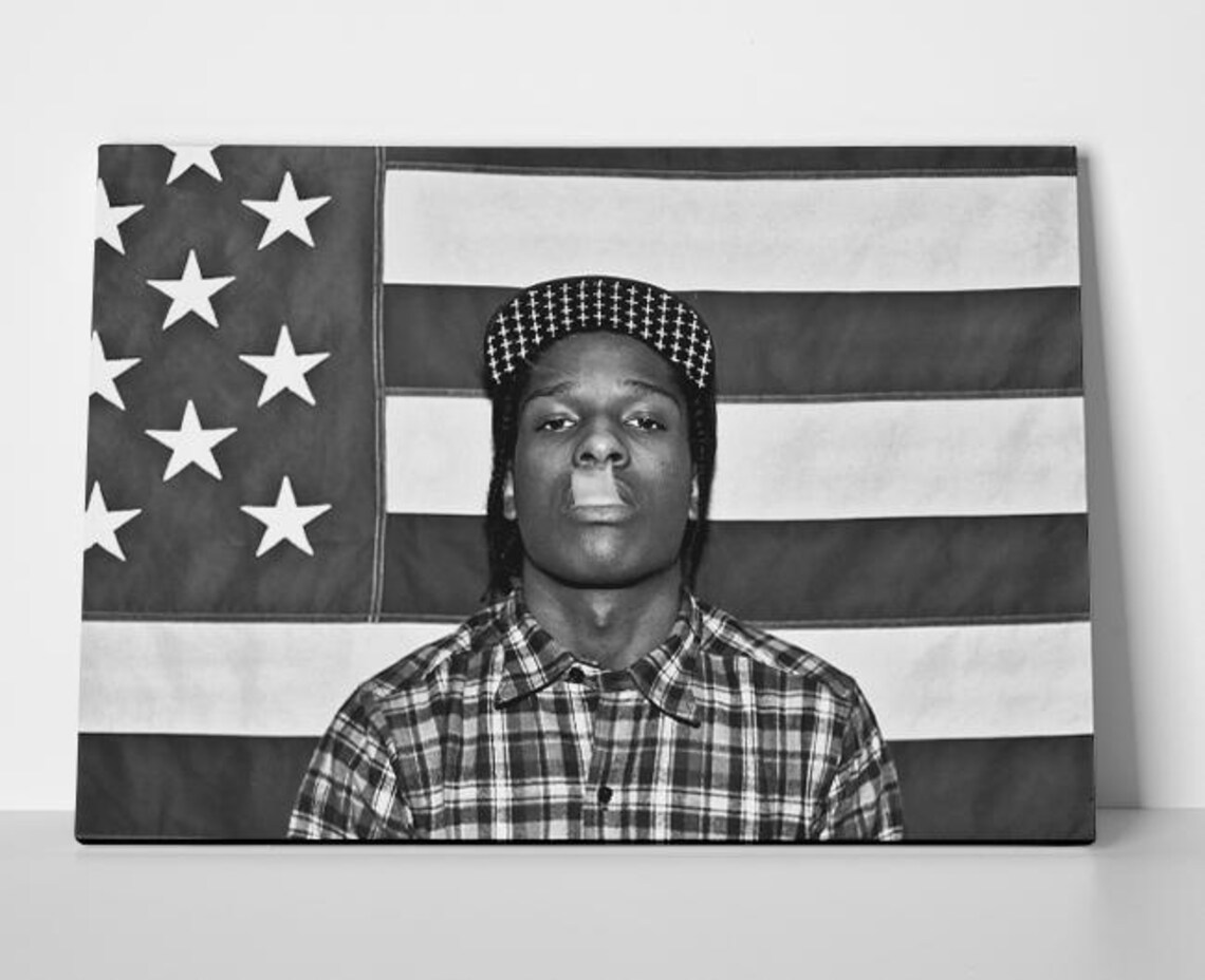 ASAP Rocky Poster and Canvas - Etsy