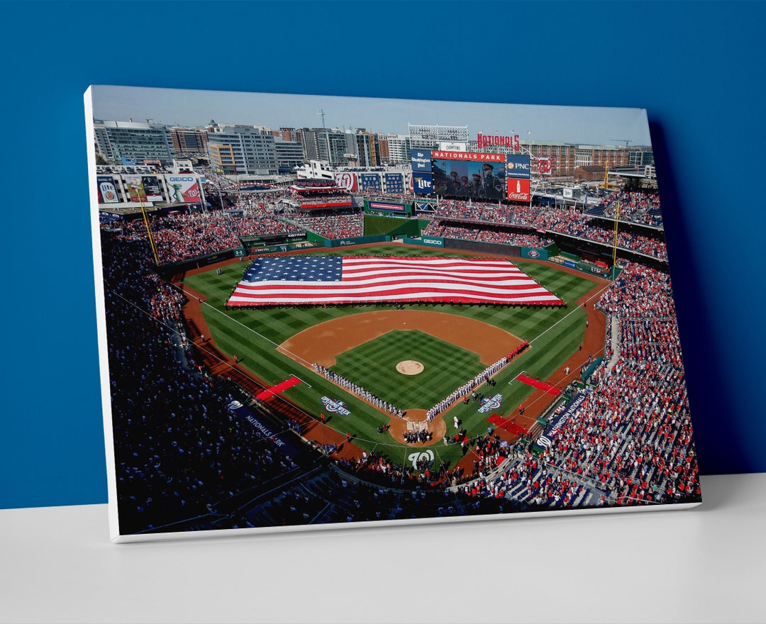 Washington Nationals Stadium Poster and Canvas - Etsy