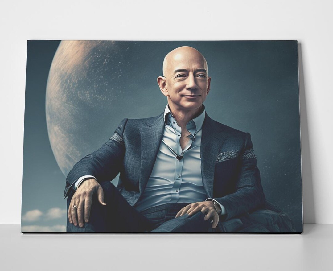 Jeff Bezos Poster and Canvas - Etsy