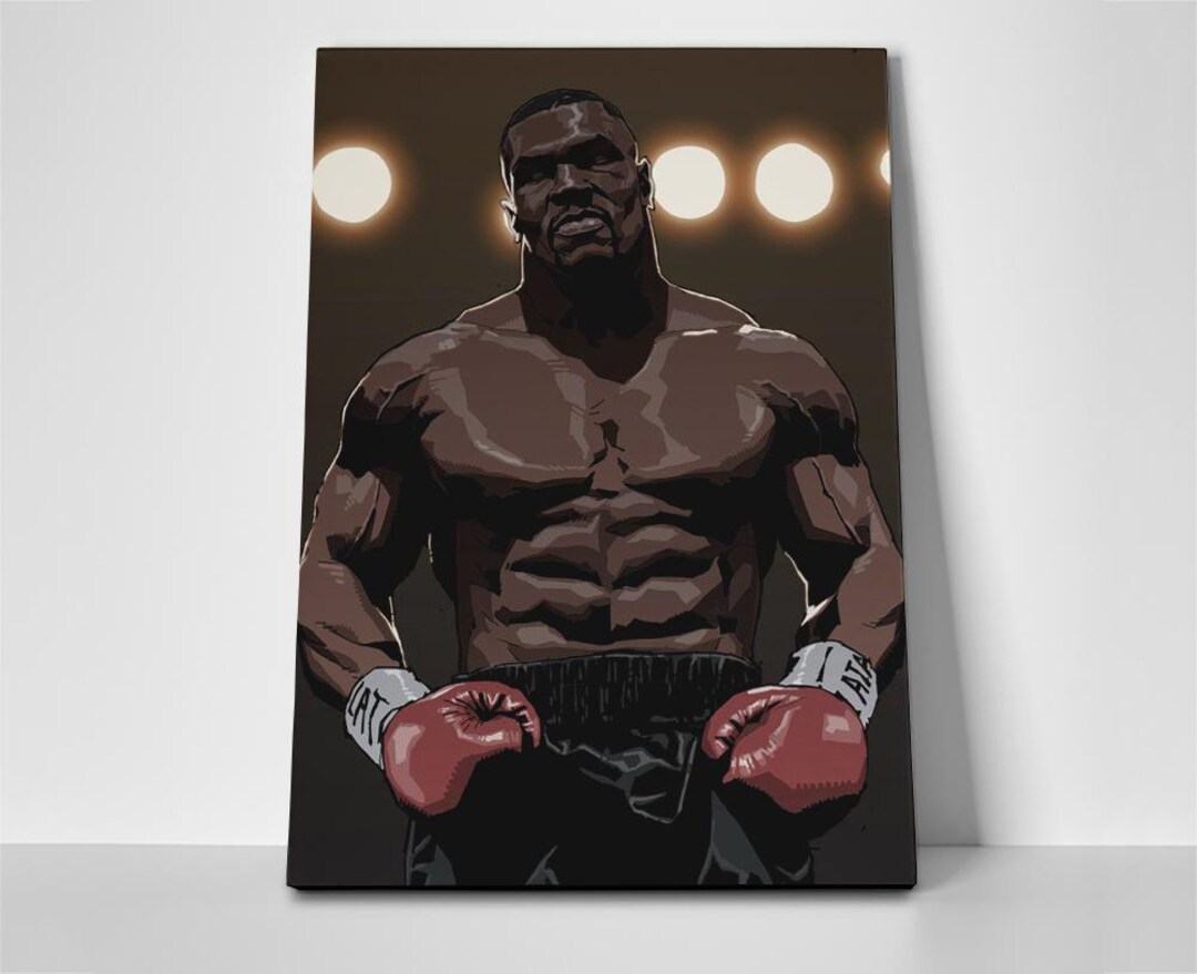 Mike Tyson Champ Poster and Canvas - Etsy