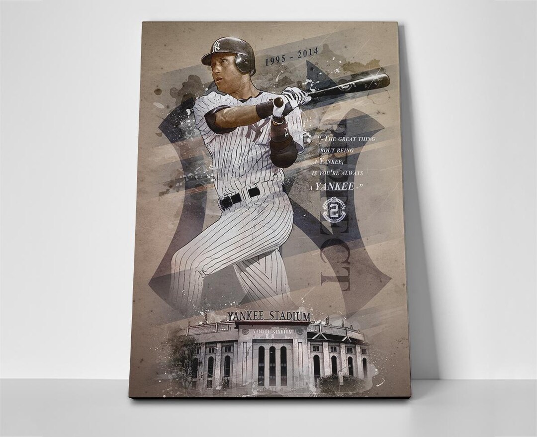 Derek Jeter Quote Poster and Canvas - Etsy