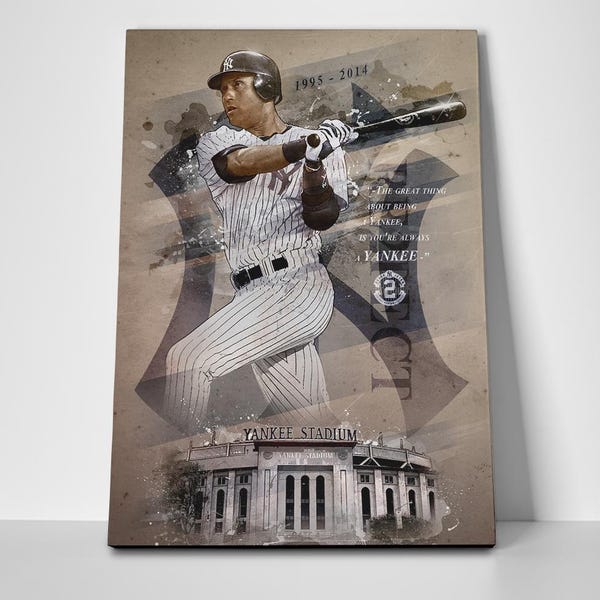 Derek Jeter Poster - Etsy