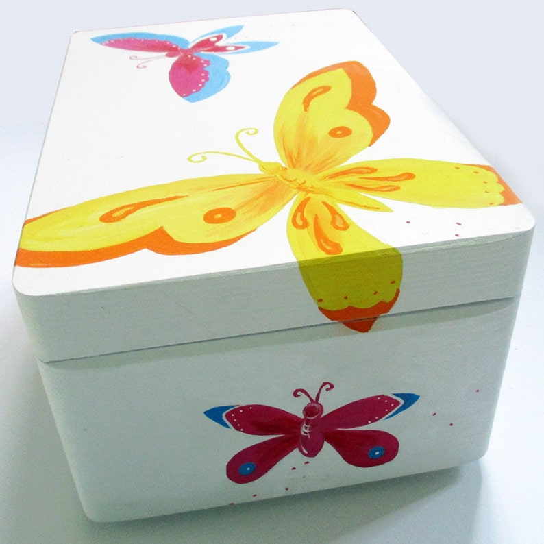 Personalised Butterfly Keepsake Box Baby Memory Box Baby | Etsy