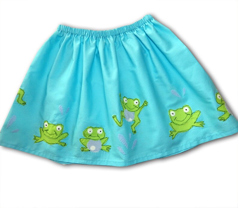 Girls Frog Skirt Baby Girl Clothing Girls Clothing Skirts - Etsy