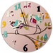 Monkey Clock, Kids Clock, Wooden Clock, Wall Clock, Jungle Decor ...