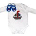 Baby Sailing Boat Bodysuit, Baby Boy Clothing, Baby Boy Gift, Gift for ...
