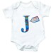 Personalised Alphabet Bodysuit Letter Baby Shirt Baby Boy - Etsy
