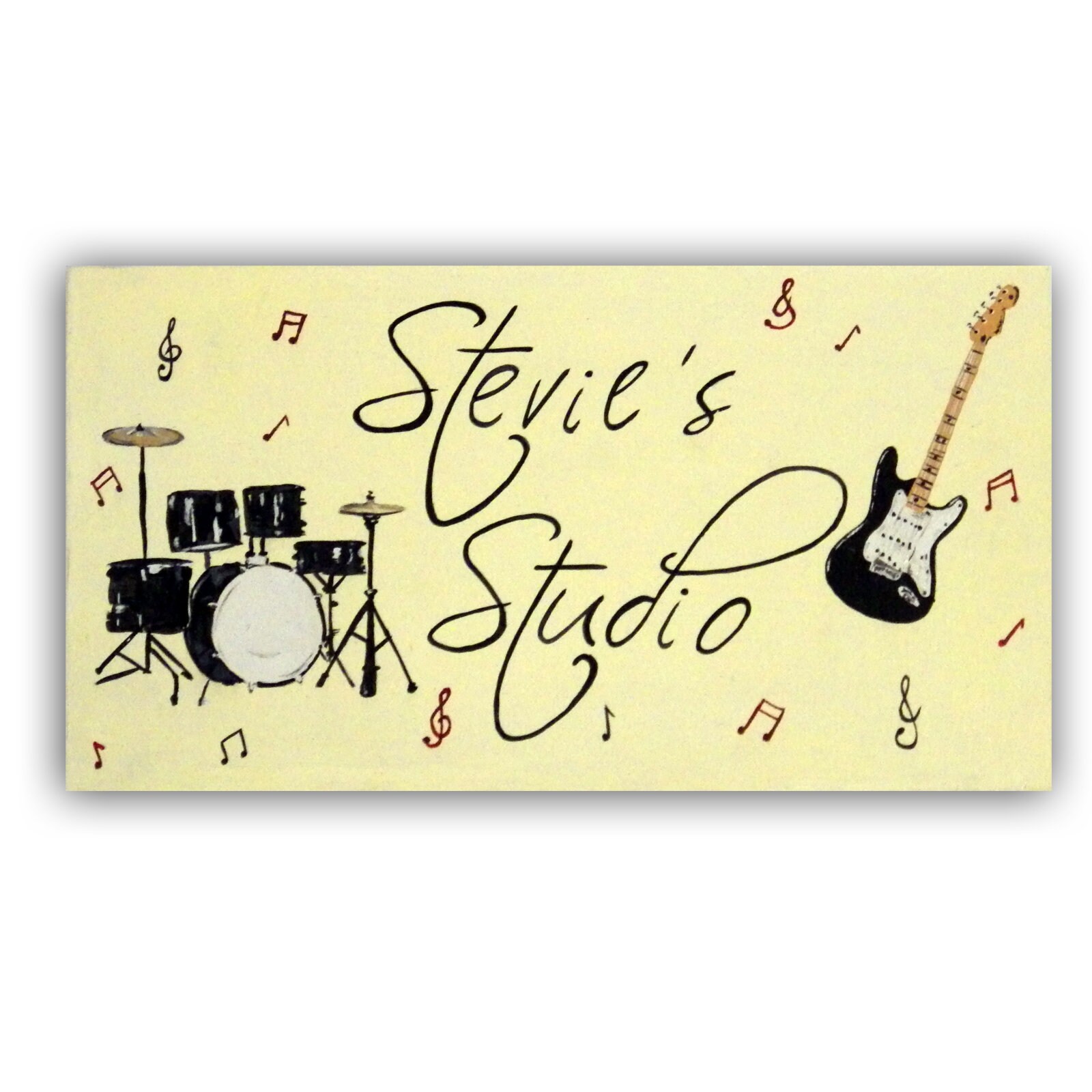 Personalised Music Door Sign Personalized Door Sign Kids - Etsy