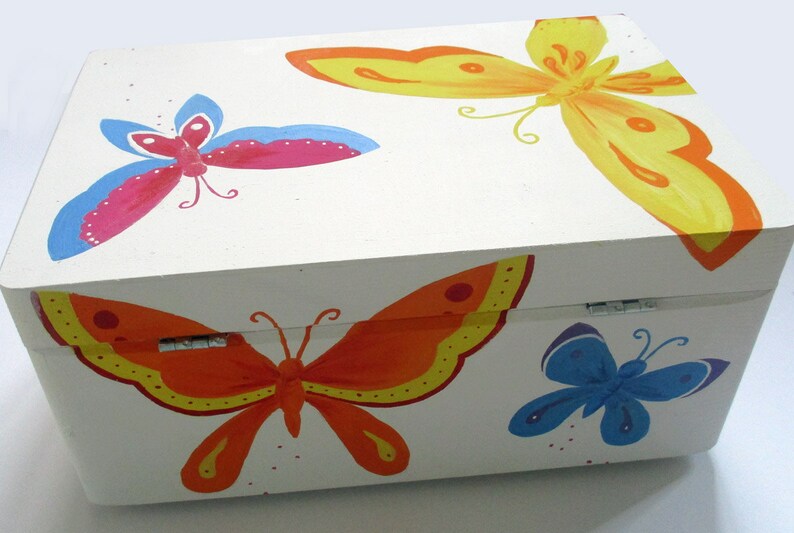 Personalised Butterfly Keepsake Box Baby Memory Box Baby | Etsy