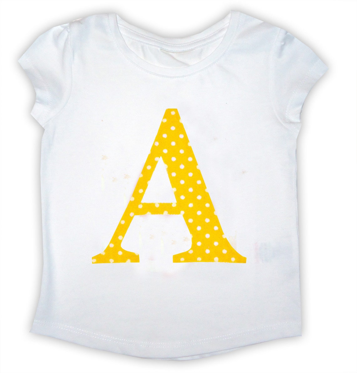 Kids Personalised Alphabet T-Shirt Boys Girls Personalized | Etsy