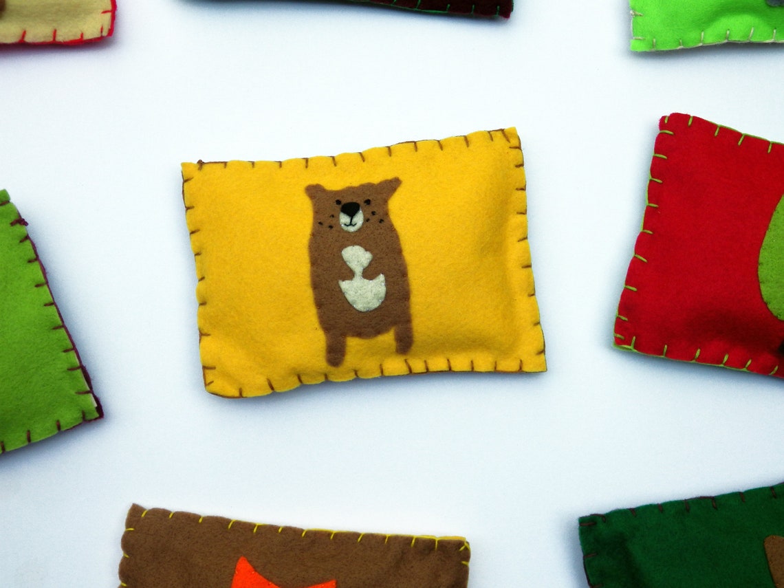 Woodland Bean Bags Traditional Kids Toys Summer Games Toys - Etsy