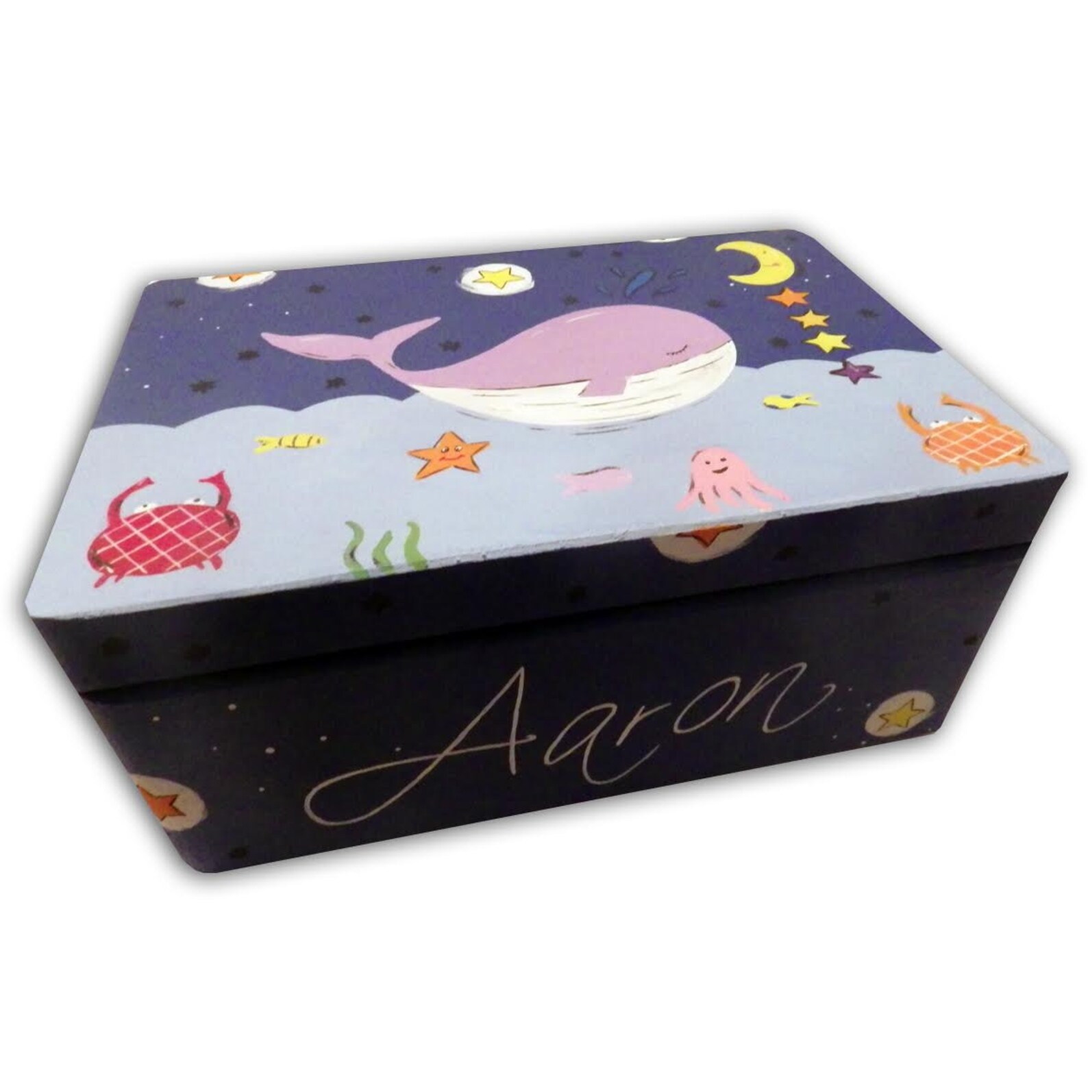 Personalised Whale Keepsake Box Memory Box Gifts for Babies - Etsy