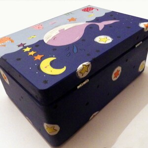 Personalised Whale Keepsake Box Memory Box Gifts for Babies | Etsy