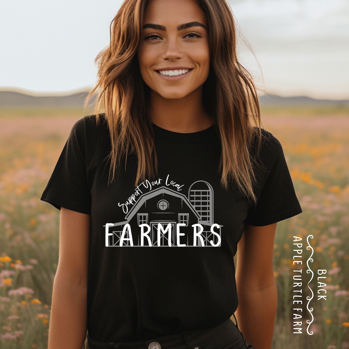Support Your Local Farmers Shirt, Barn Shirt, Farm Shirt, Country Shirt ...