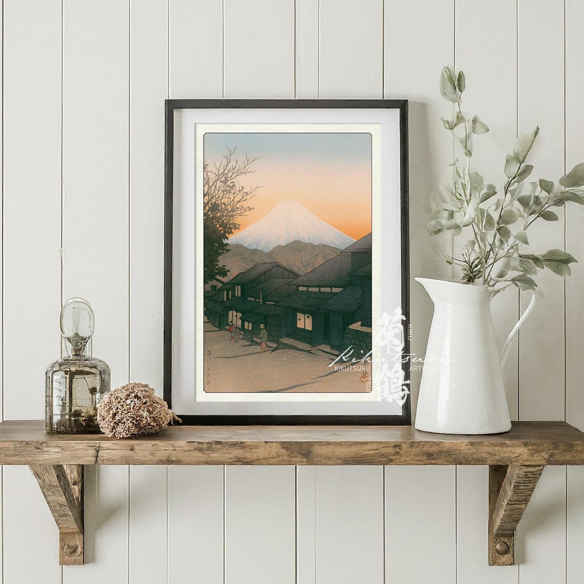 Kawase Hasui Suruga Yui the Calm Countryside Between Autumn and Winter ...
