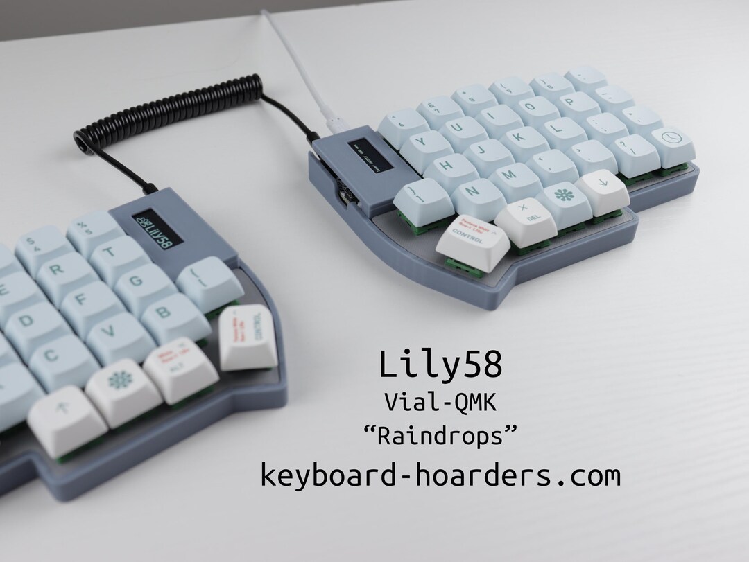 Lily58 MX Split Keyboard - Etsy