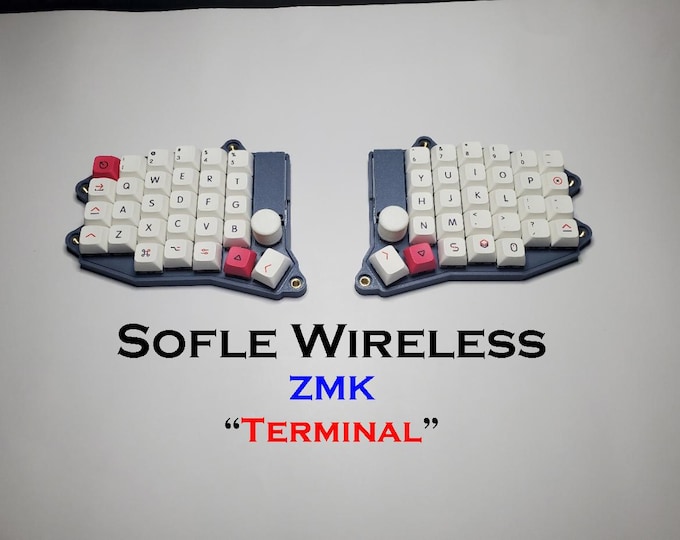 Sofle Wireless Split Mechanical Keyboard - Etsy Sofle Wireless Split Mechanical Keyboard - Etsy