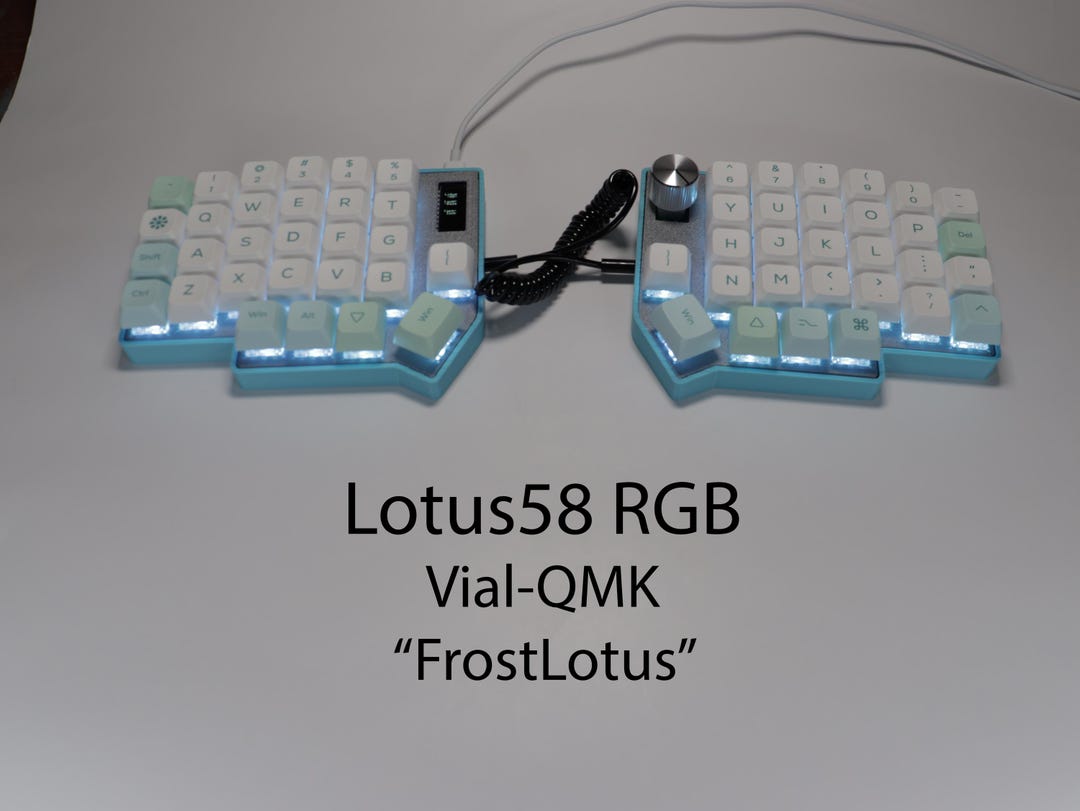 Lotus58 Split Mechanical Keyboard - Etsy