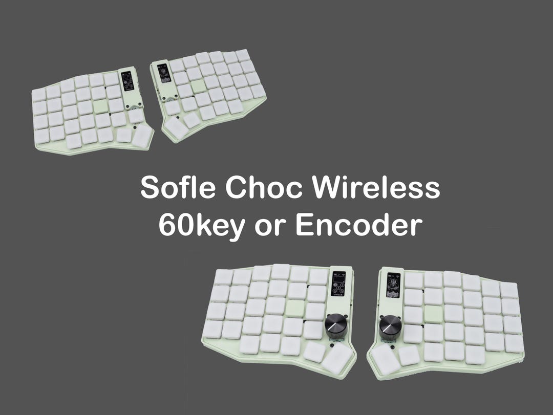 Sofle Choc Wireless Split Mechanical Keyboard - Etsy