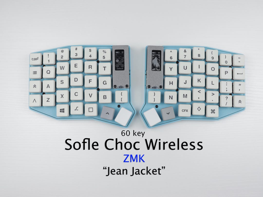 Sofle Choc Wireless Split Mechanical Keyboard - Etsy