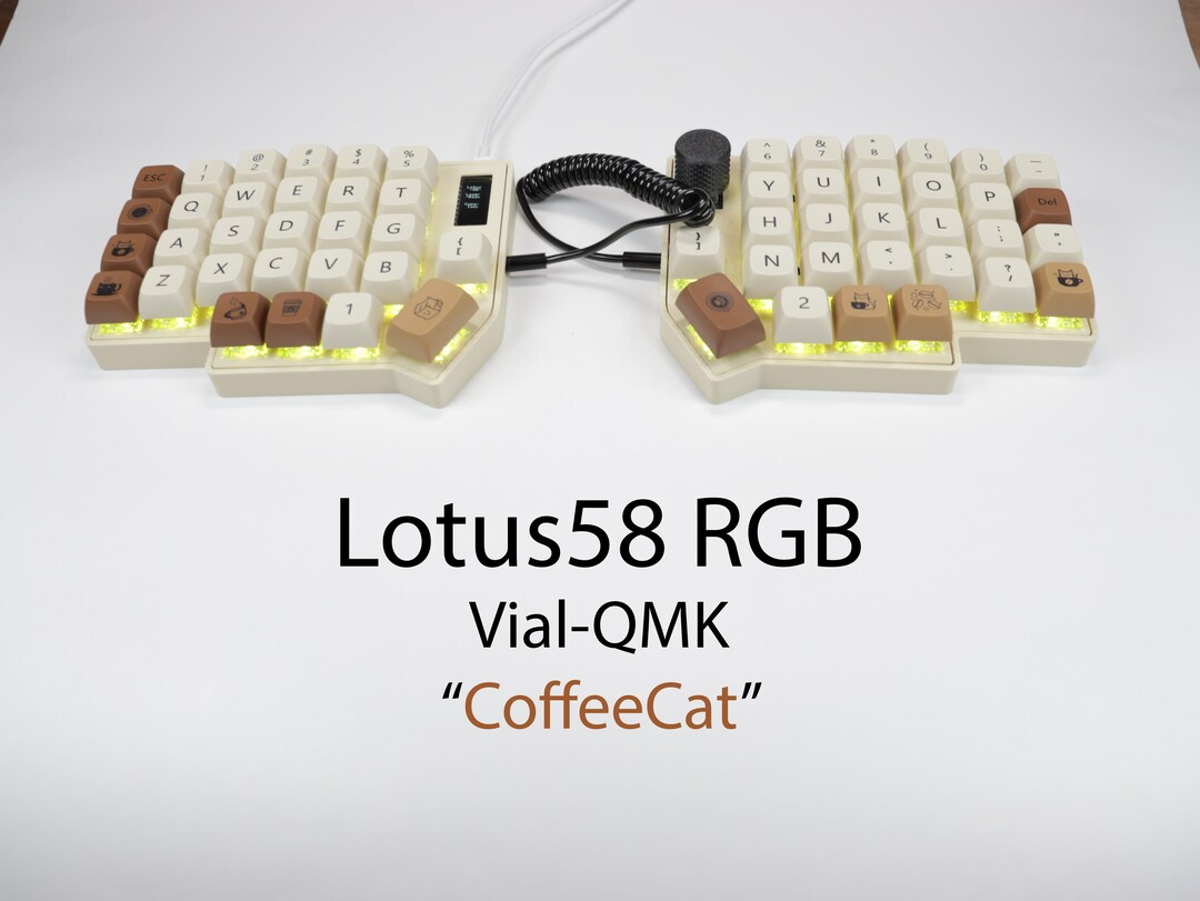 Lotus58 Split Mechanical Keyboard - Etsy