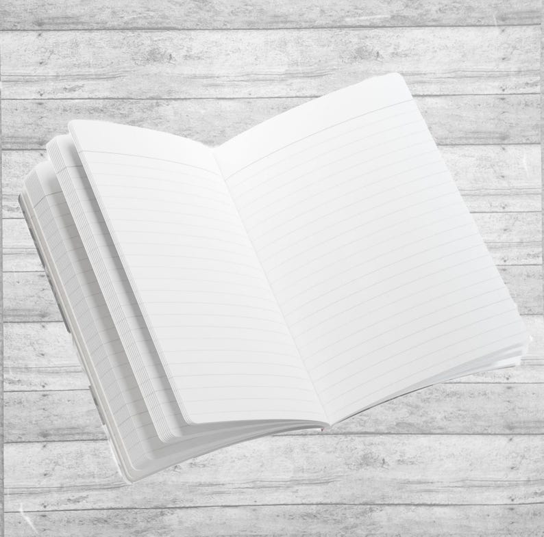 White Spotted Horse and Pink Flowers Softcover Journal, Diary Notebook ...