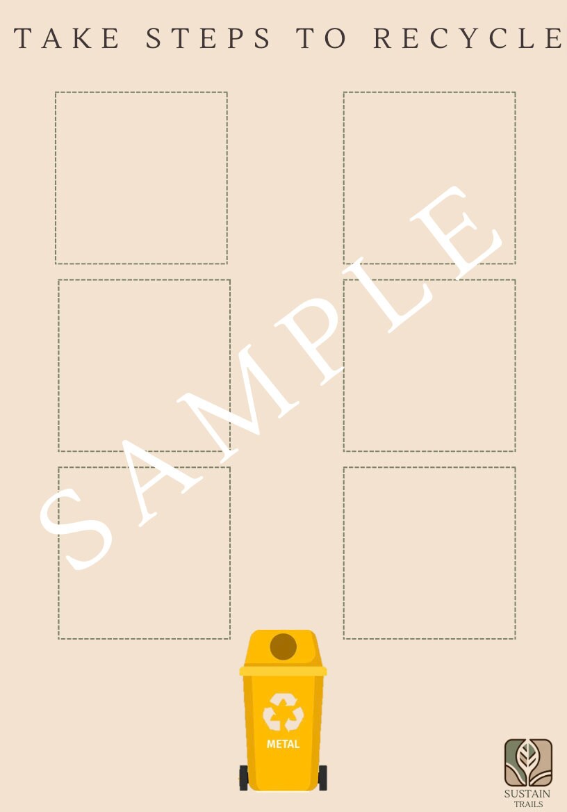 Waste Sorting Activity for Kids Garbage, Rubish Sorting Game Trash ...