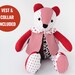 Memory Bear Pattern Keepsake Bear Sewing Pattern , Teddy Bear Pattern ...