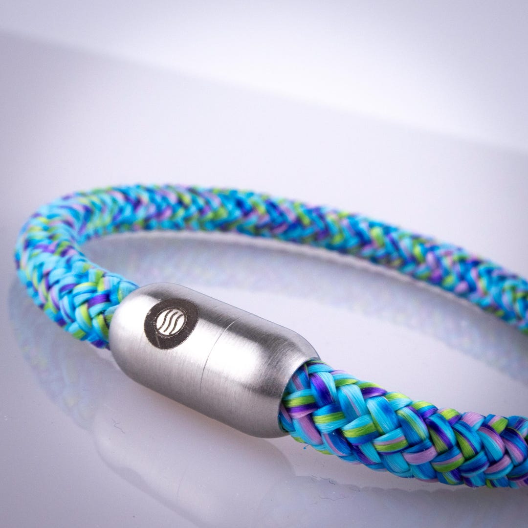 Sailing Rope Bracelet With Magnetic Clasp | Waterproof | Surfer ...