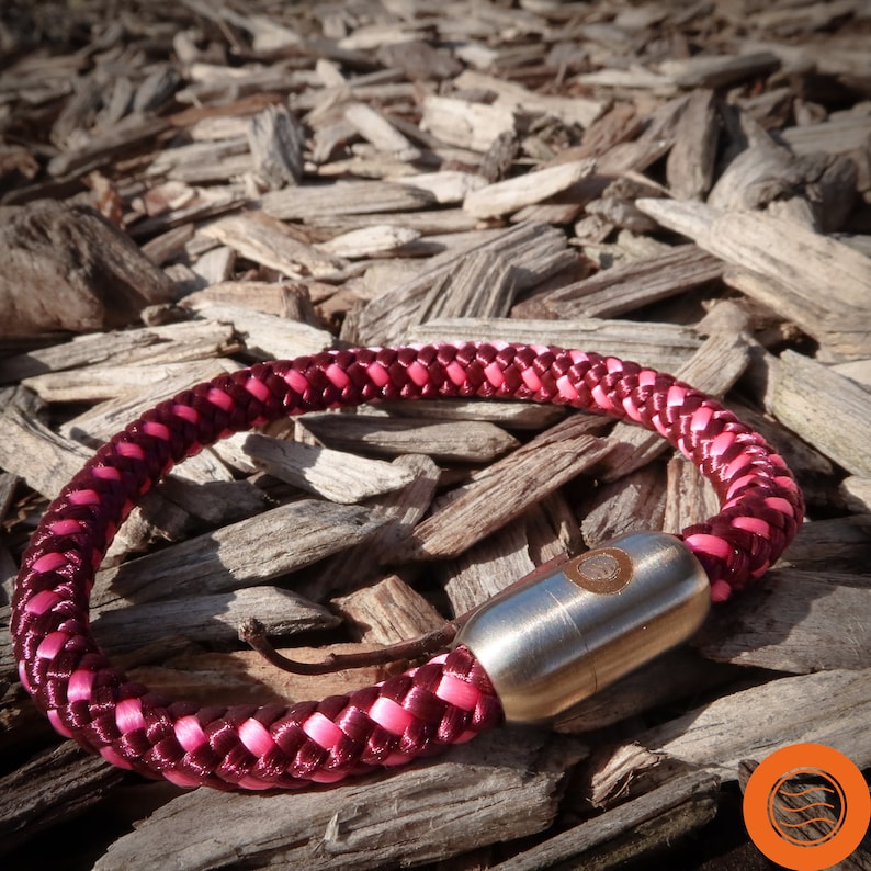 Sailing Rope Bracelet With Magnetic Clasp | Waterproof | Surfer ...