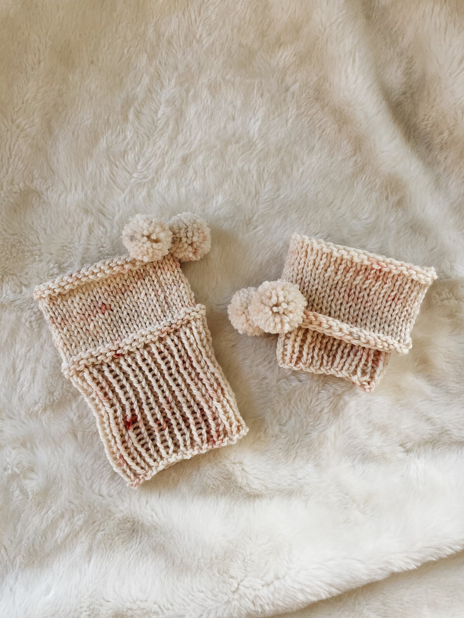 Pom-pom Boot Cuffs KNITTING PATTERN Knitted Boot Cuffs 2 - Etsy