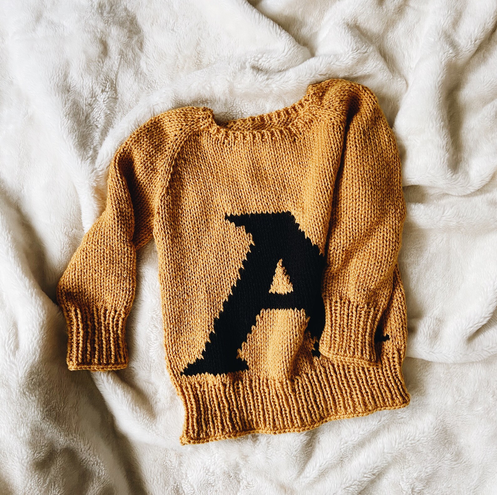 SWEATER KNITTING PATTERN Monogrammed Sweater Xs, S, M, L, Xl, Xxl, 3xl ...