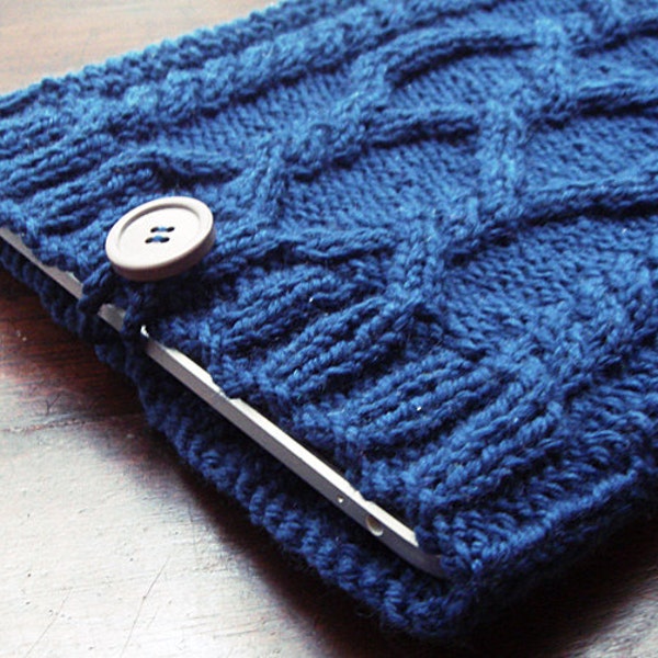 Knitted iPad Sleeve - Etsy