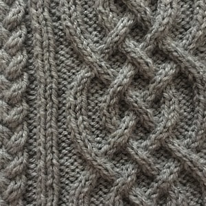 Celtic Blanket KNITTING PATTERN Baby blanket Afghan | Etsy