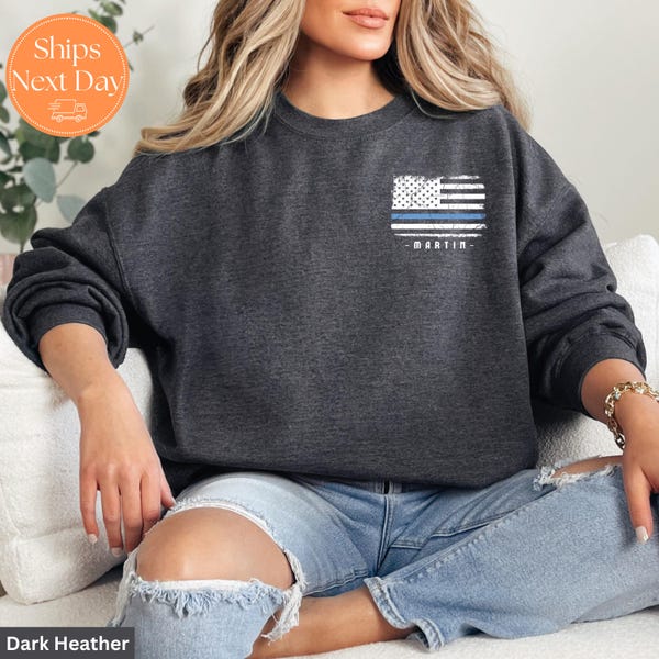 Police Sweater - Etsy