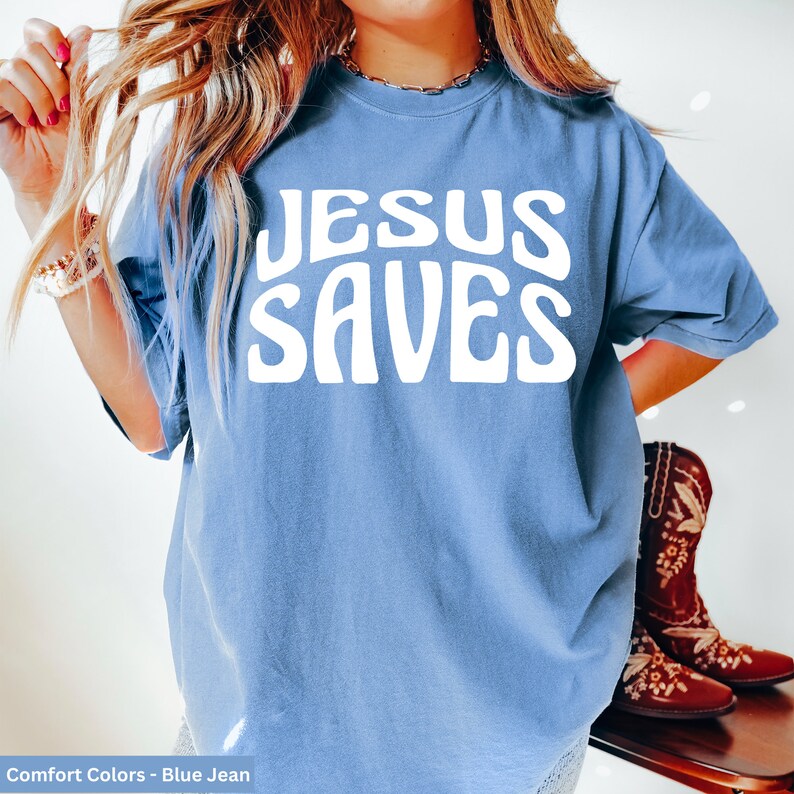Jesus Saves Shirt | Jesus Saves T-shirt | Christian Shirt | Faith Shirt ...
