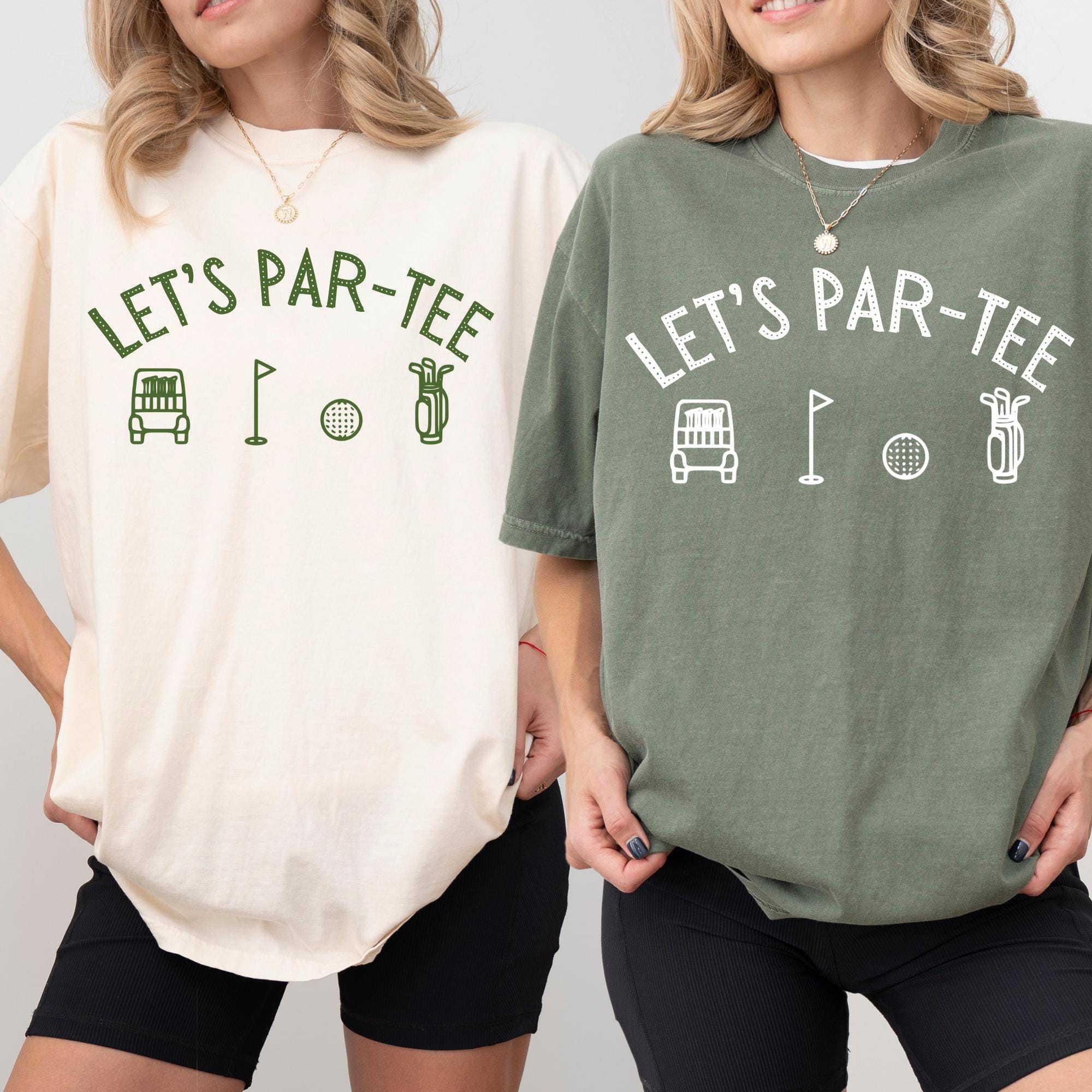 Let's Par-tee Shirt | Matching Family 1st Birthday Party Tee | Golf ...
