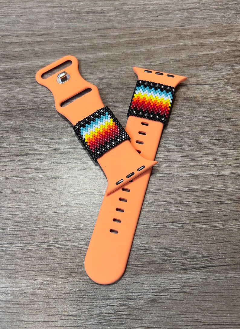 Beaded Watch Band - Etsy