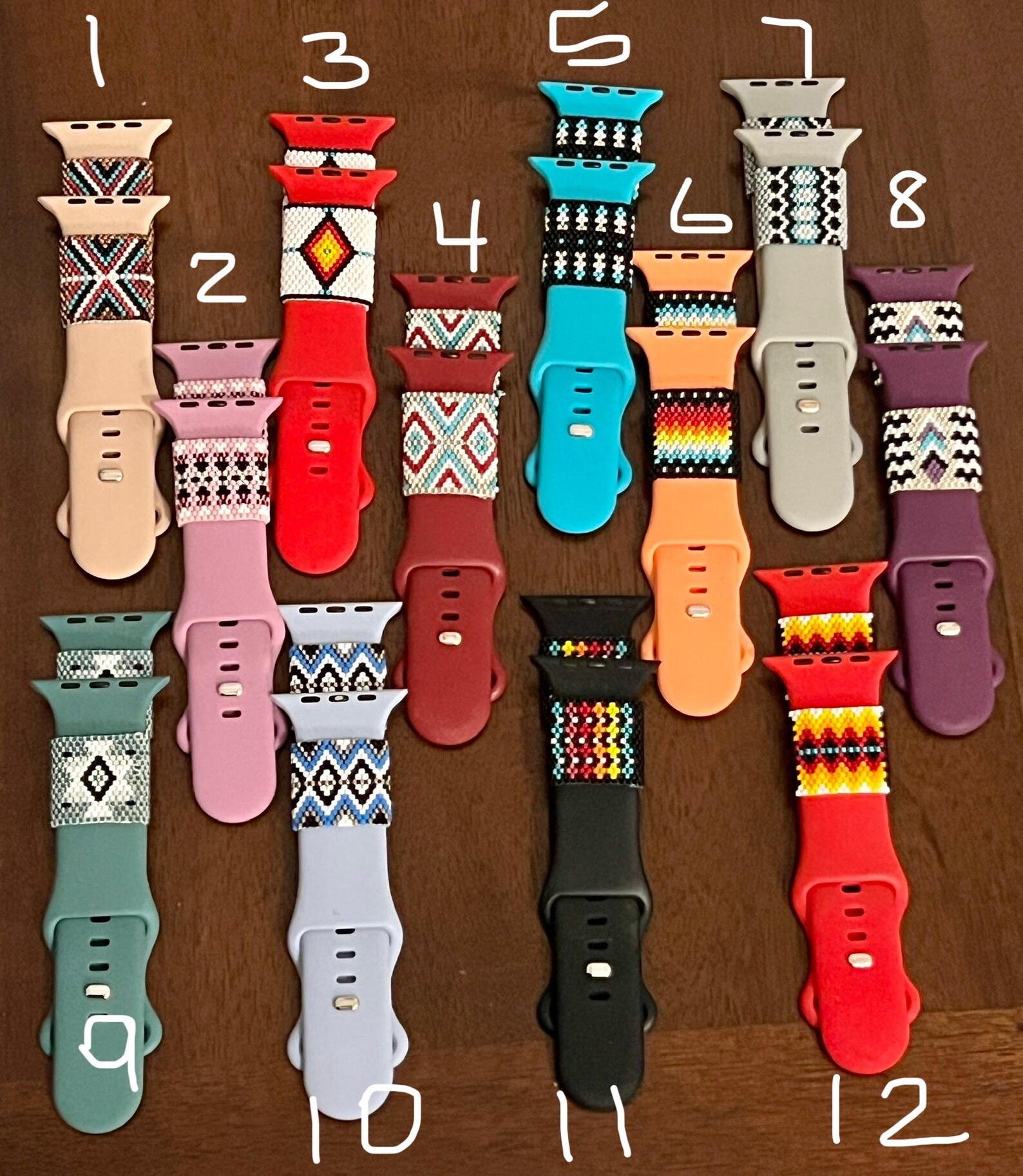 Beaded Watch Band - Etsy