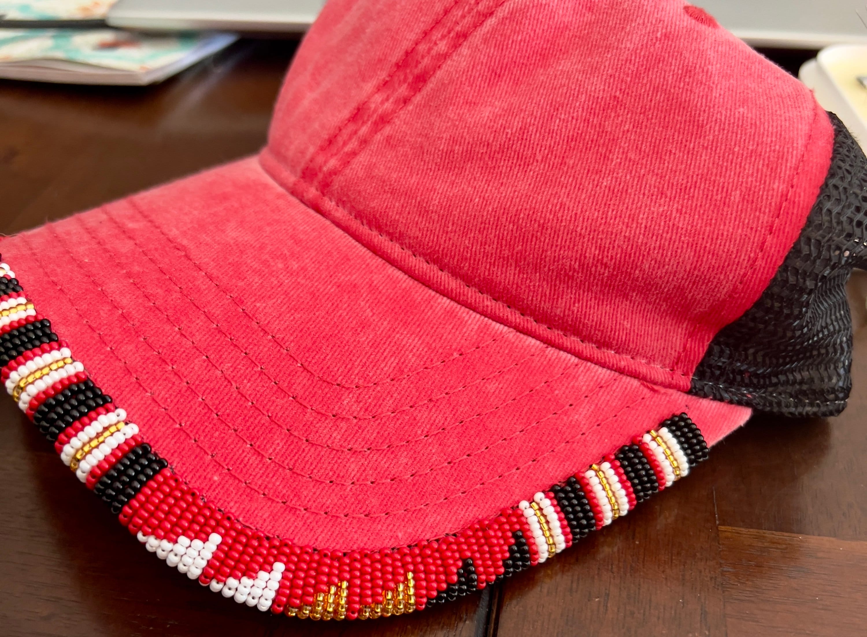 Beaded Baseball Hat - Etsy