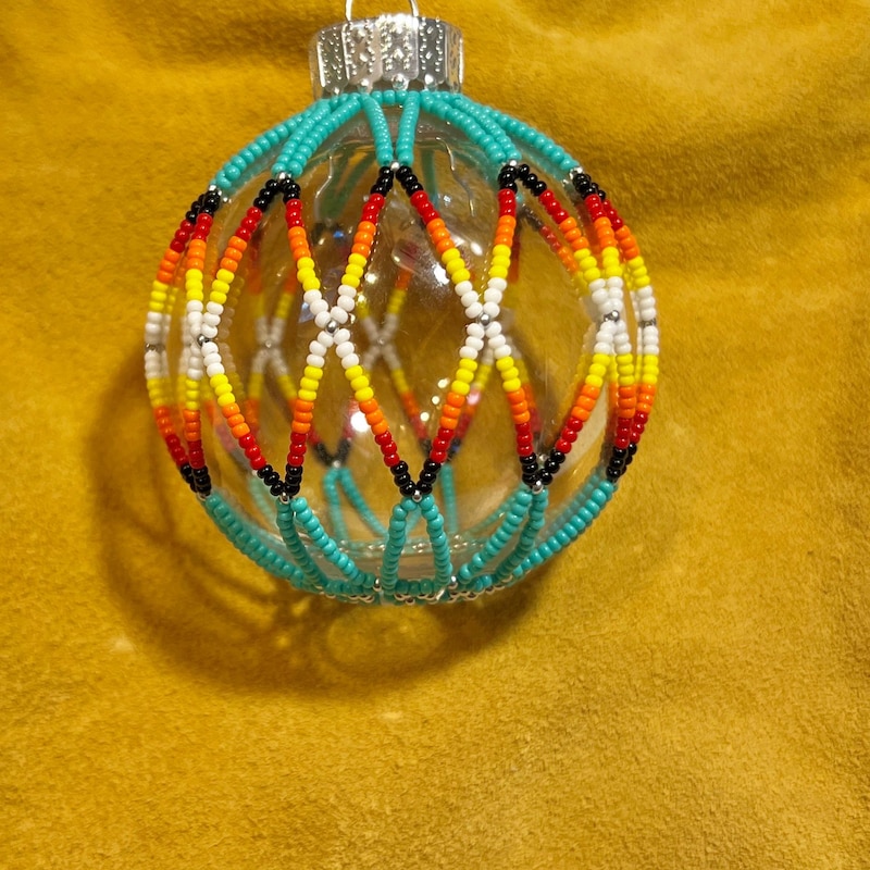 Native American Beaded Christmas Ornaments - Etsy