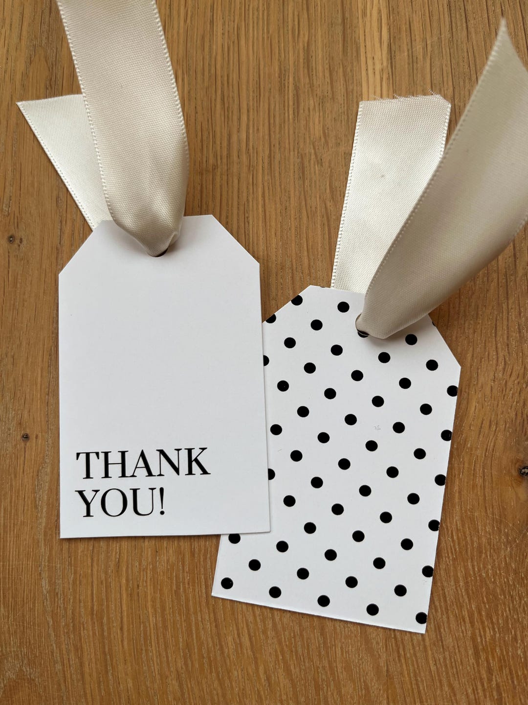 Printable Thank You Gift Tag, Double-sided Printable Gift Tag, Thank ...