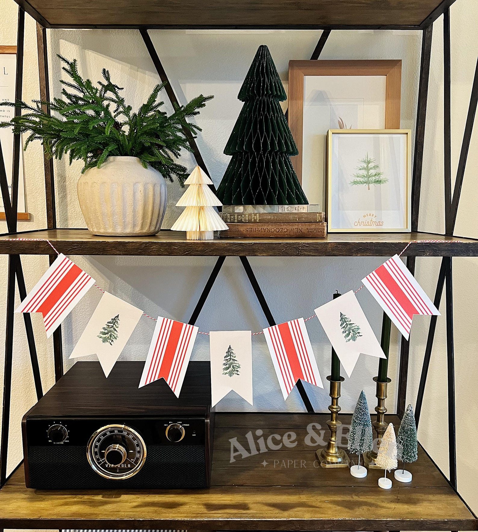 Printable Christmas Banner, Printable Banner, Printable Christmas Home ...