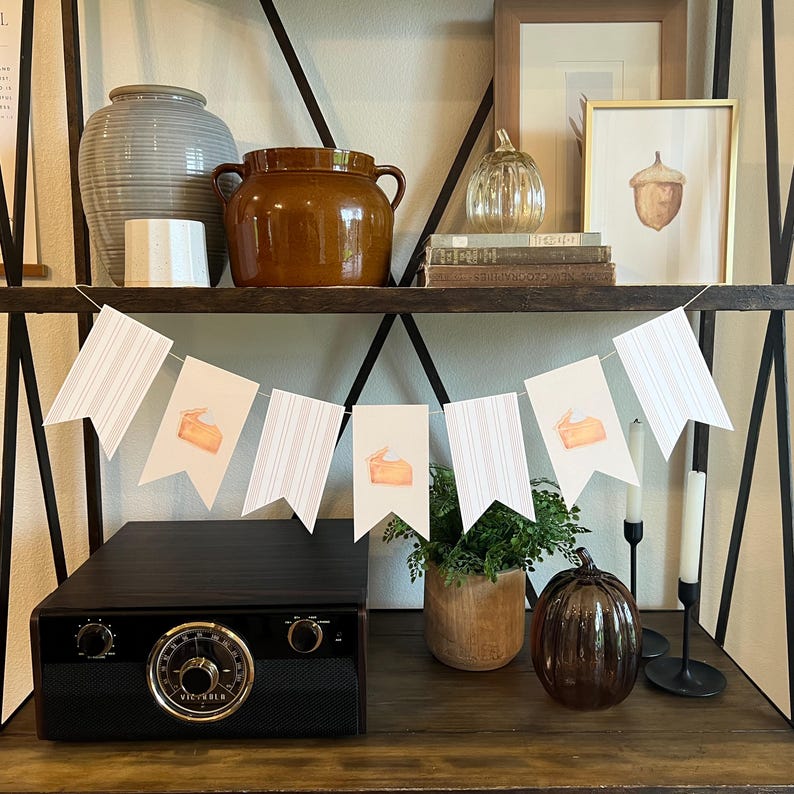 Printable Thanksgiving Banner, Printable Banner, Printable Thanksgiving ...