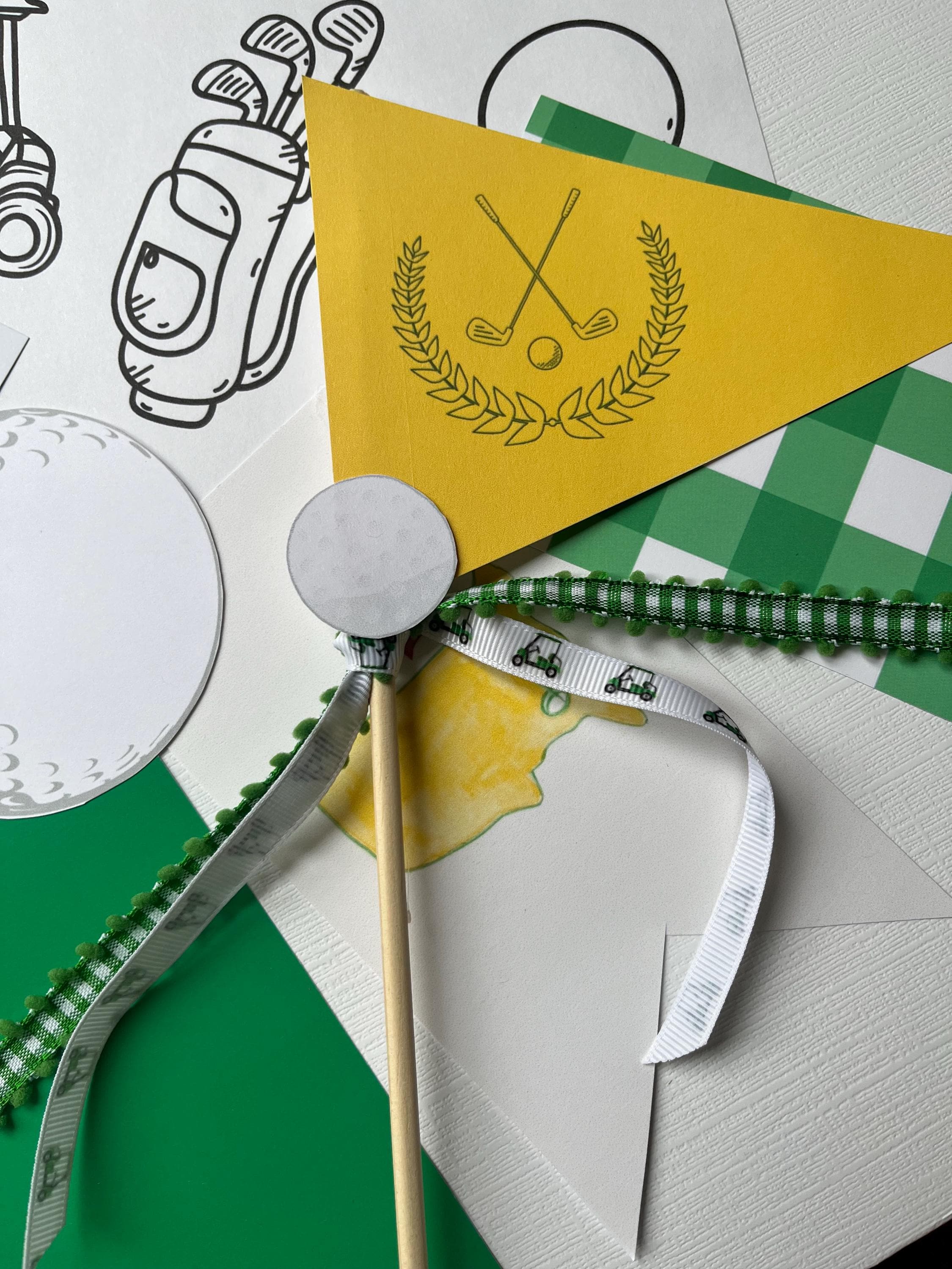 Masters Golf Party Printable, Masters Party, Banner, Golf Party, Golf ...
