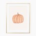 Thanksgiving Watercolor Art Prints, Illustrated Thanksgiving Decor ...