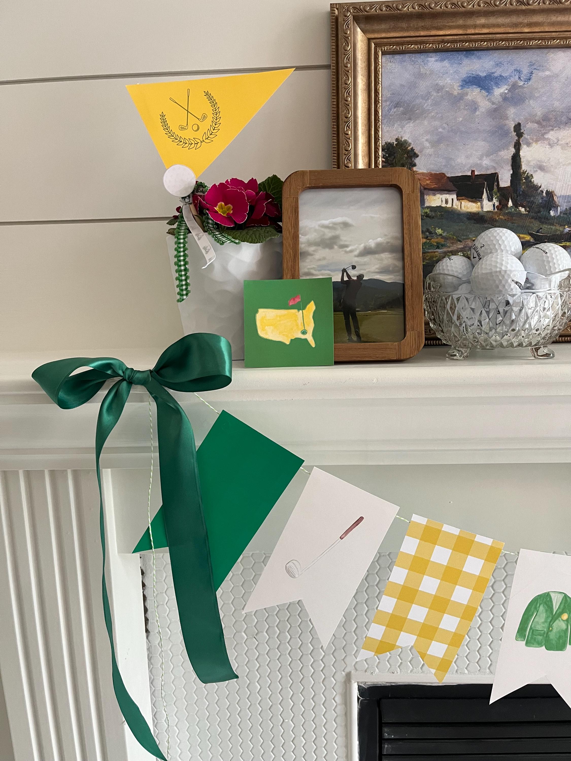 Masters Golf Party Printable, Masters Party, Banner, Golf Party, Golf ...