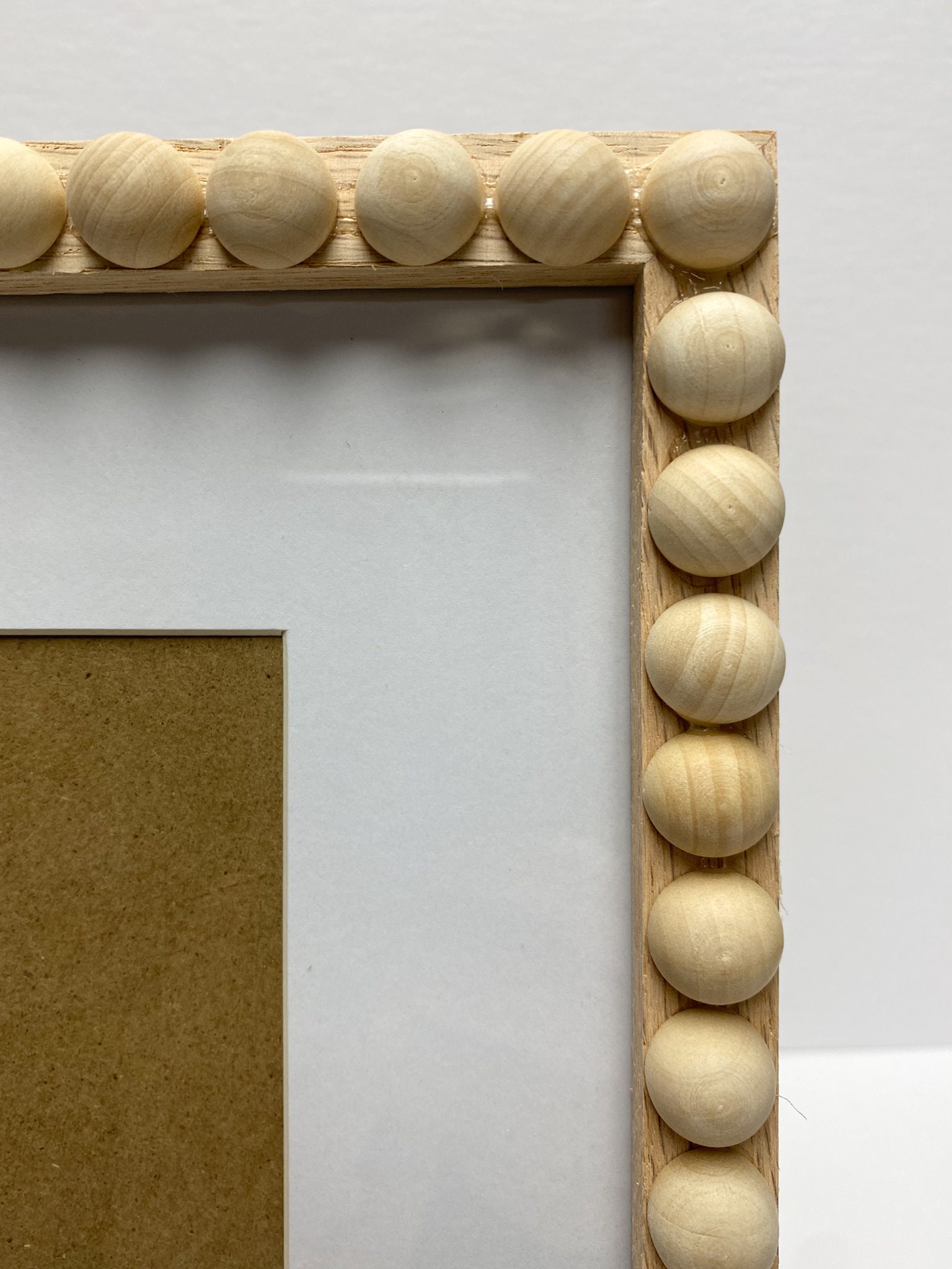 Natural Unfinished Solid Wood Bobbin Frame | Seconds Quality | Ready ...