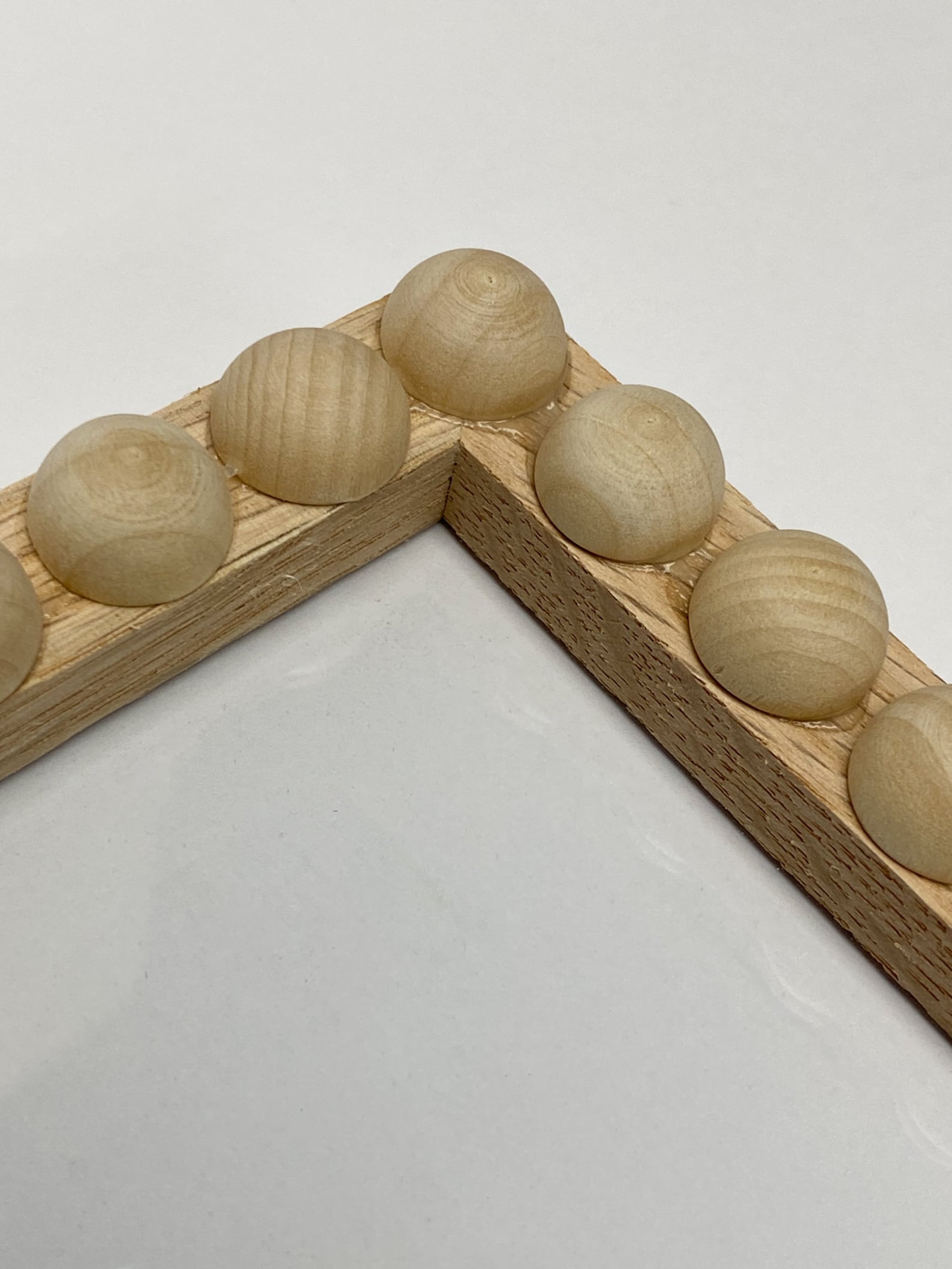 Natural Unfinished Solid Wood Bobbin Frame | Seconds Quality | Ready ...