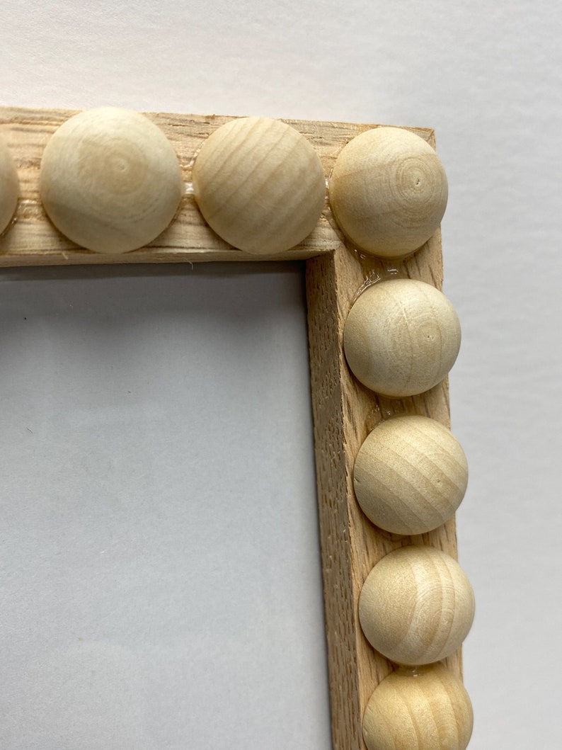 Natural Unfinished Solid Wood Bobbin Frame | Seconds Quality | Ready ...